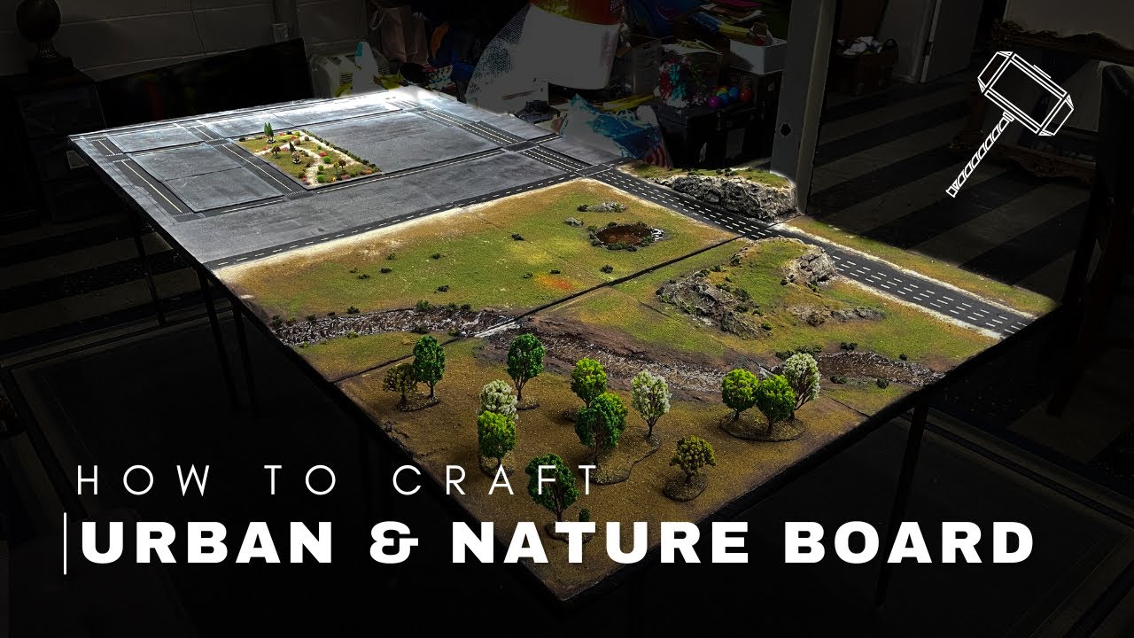 Crafting Battletech Alpha Strike City and Nature Boards | TTRPG ...