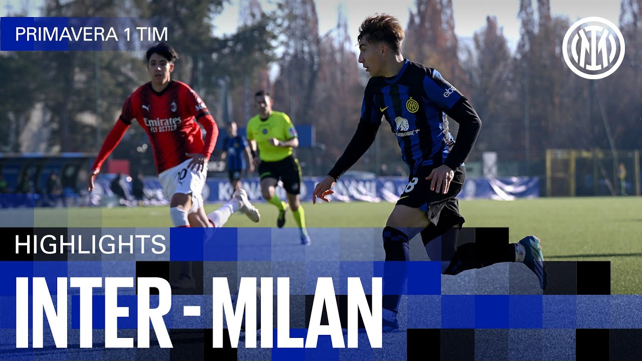 STILL TOP OF THE TABLE 🔥| INTER 1-1 MILAN | U19 HIGHLIGHTS ⚫🔵 - YouTube