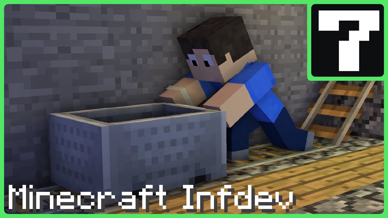You CAN'T Ride Minecarts? | Seecret Friday 1 | Minecraft Infdev 20100618 - YouTube