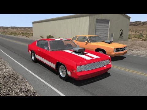 BeamNG.drive - Fun with Drag Cars - Removing Parts & Doing Wheelies ...