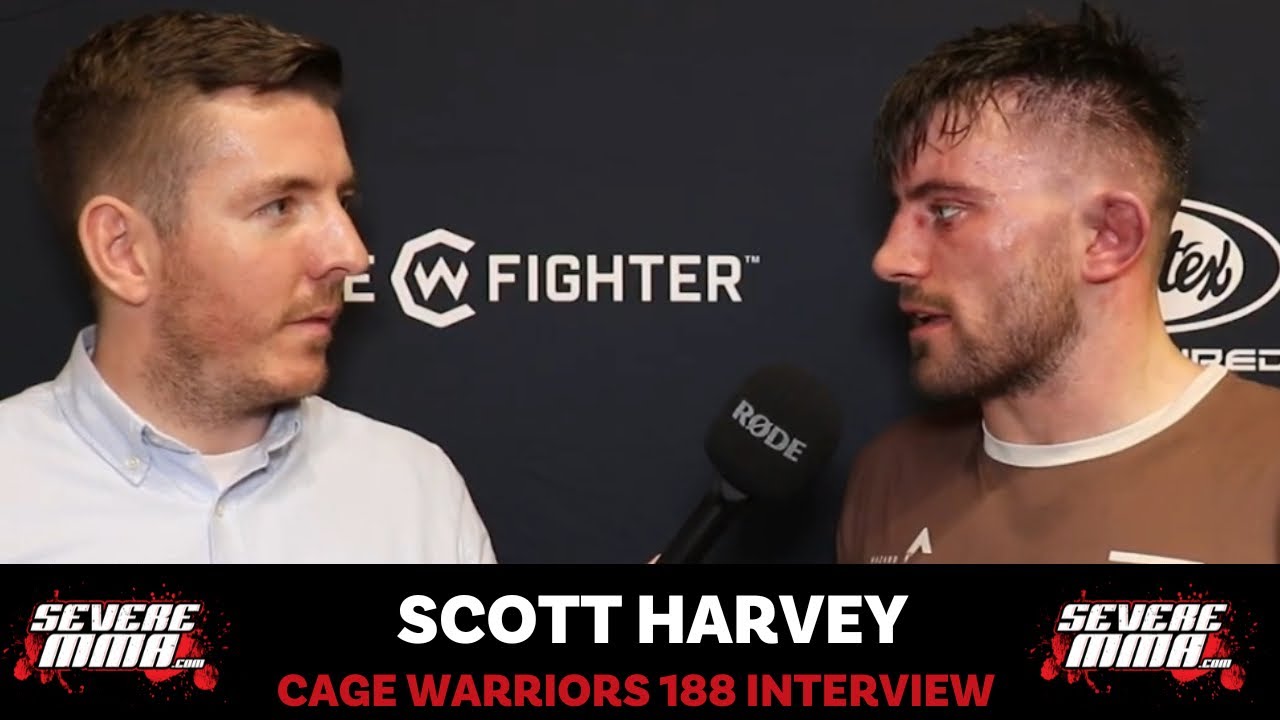 Interview with Scott Harvey at Cage Warriors 188 - YouTube