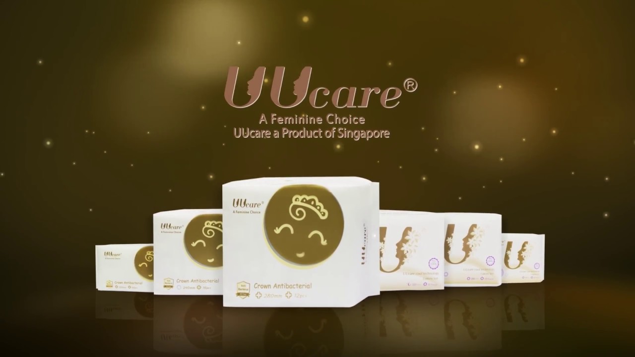 UUCare No.1 Sanitary pad from Singapore - YouTube