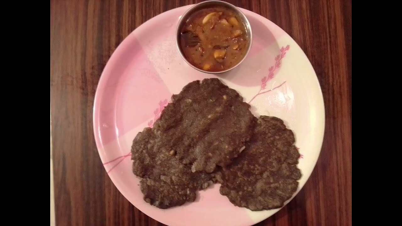 Ragi Adai - கேழ்வரகு அடை | Recipes | Easy Cooking with Jai - YouTube