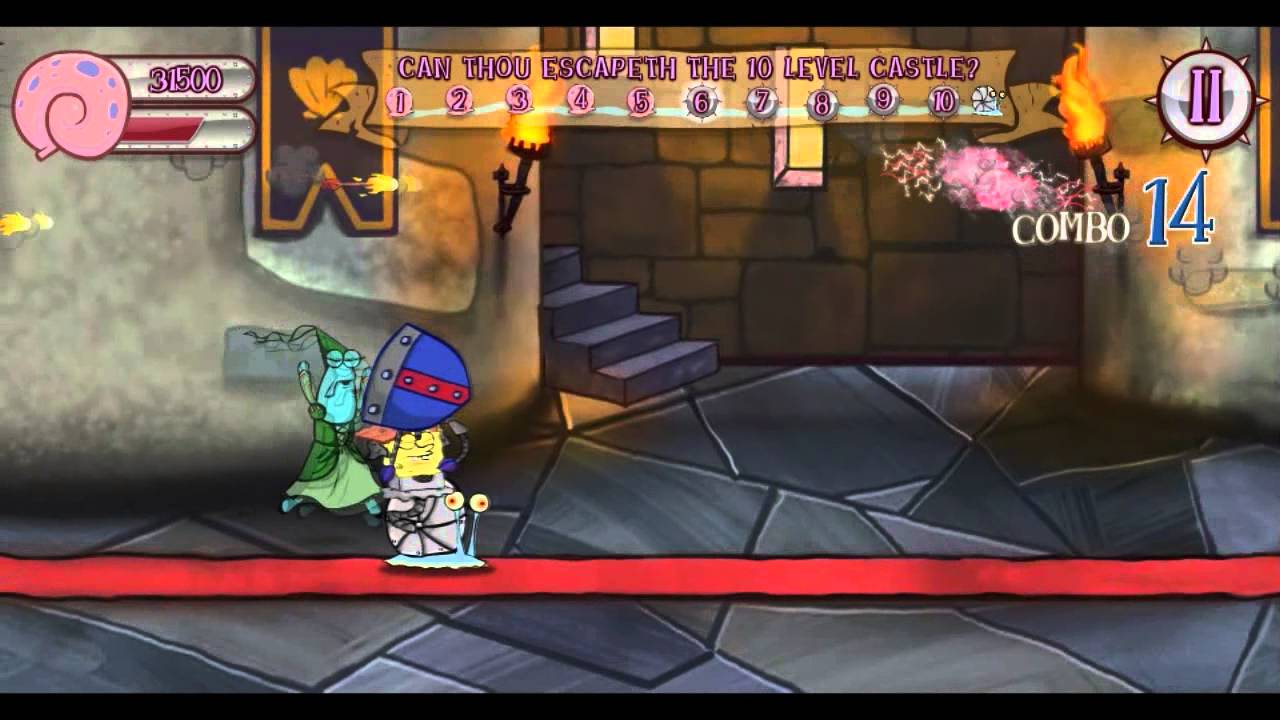 Spongebob Squarepants Castle Challenge The Escape Adventure - Game for ...