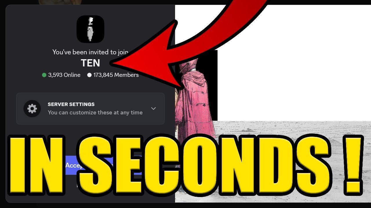 HOW to JOIN TEN DISCORD SERVER PC & MOBILE - YouTube