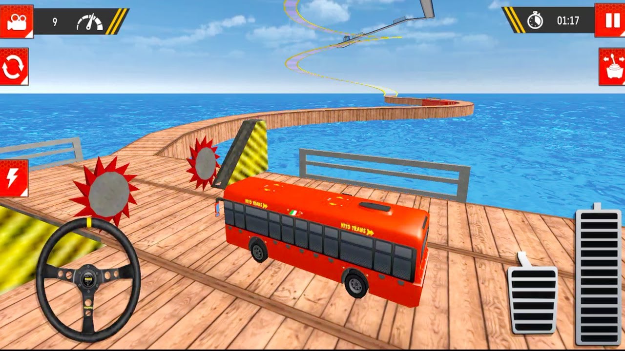 Impossible Bus Stunt Driving – Mega Ramp Bus Games 2020 – Android ...