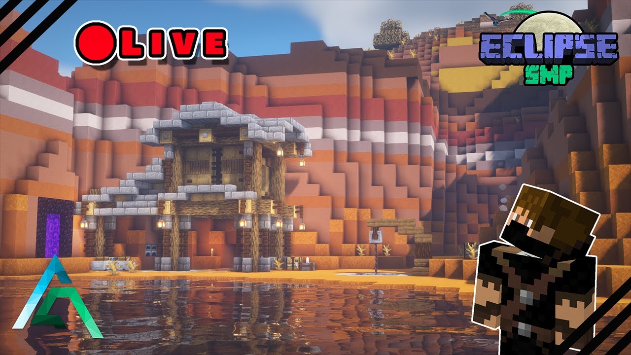 Working On The Base | ECLIPSE [SMP] LIVE NOW! 🔴 - YouTube