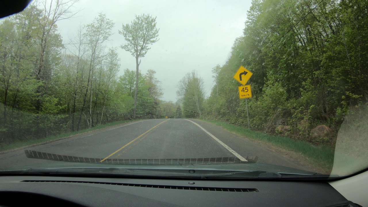 Quebec Route 327, 364, 158 Part 3/12 - 4k - YouTube