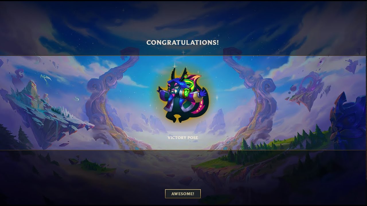 TFT - 10 - Emote: Victory Pose #f2p - YouTube