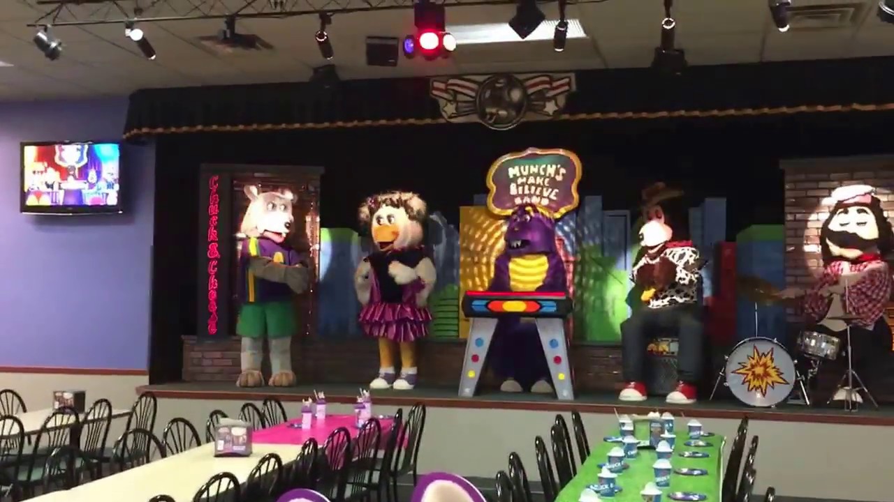Chuck E. Cheese Concept Unification premier remake 2017 Valencia CA ...