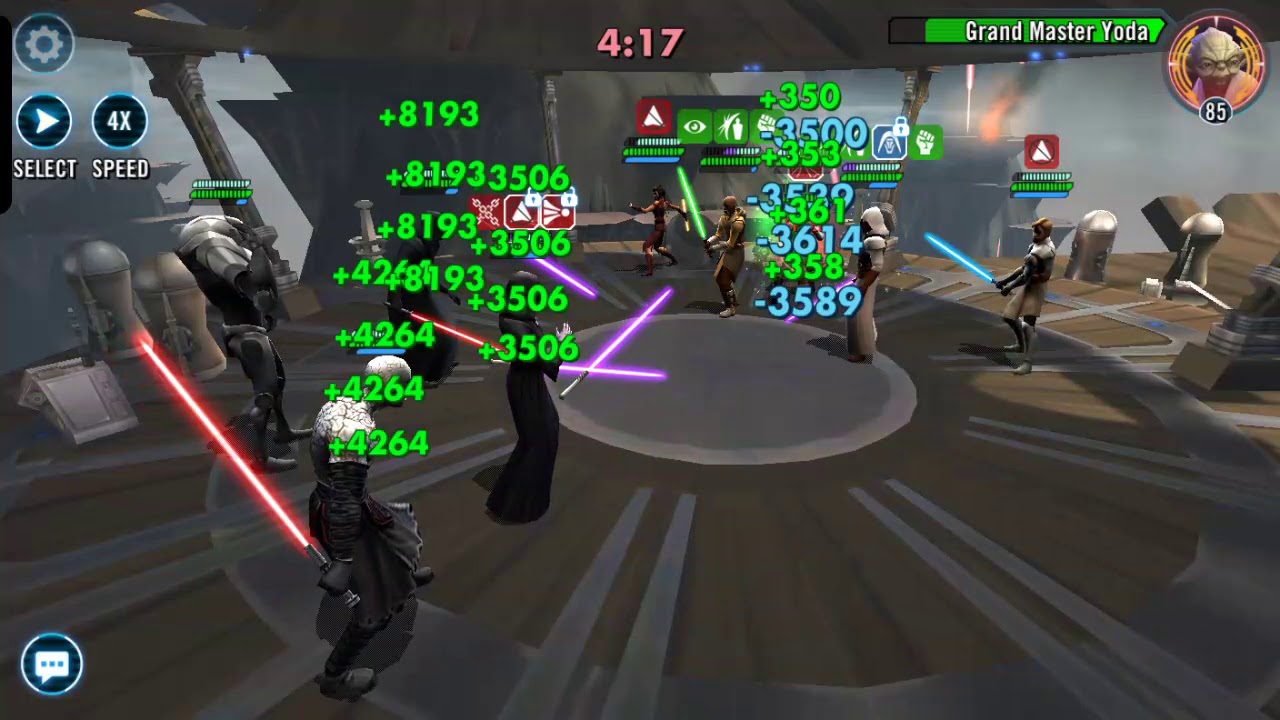 SWGOH Arena Battle - YouTube