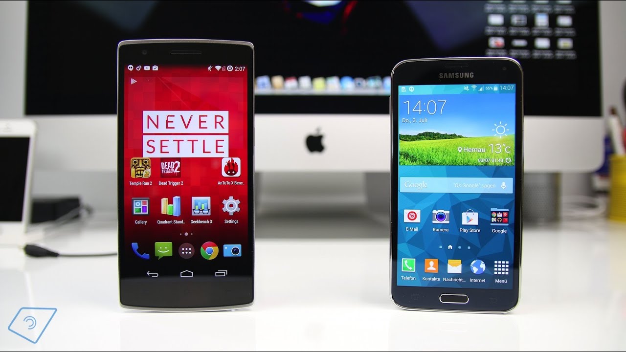 OnePlus One vs. Samsung Galaxy S5 (Deutsch) | tabtech.de - YouTube