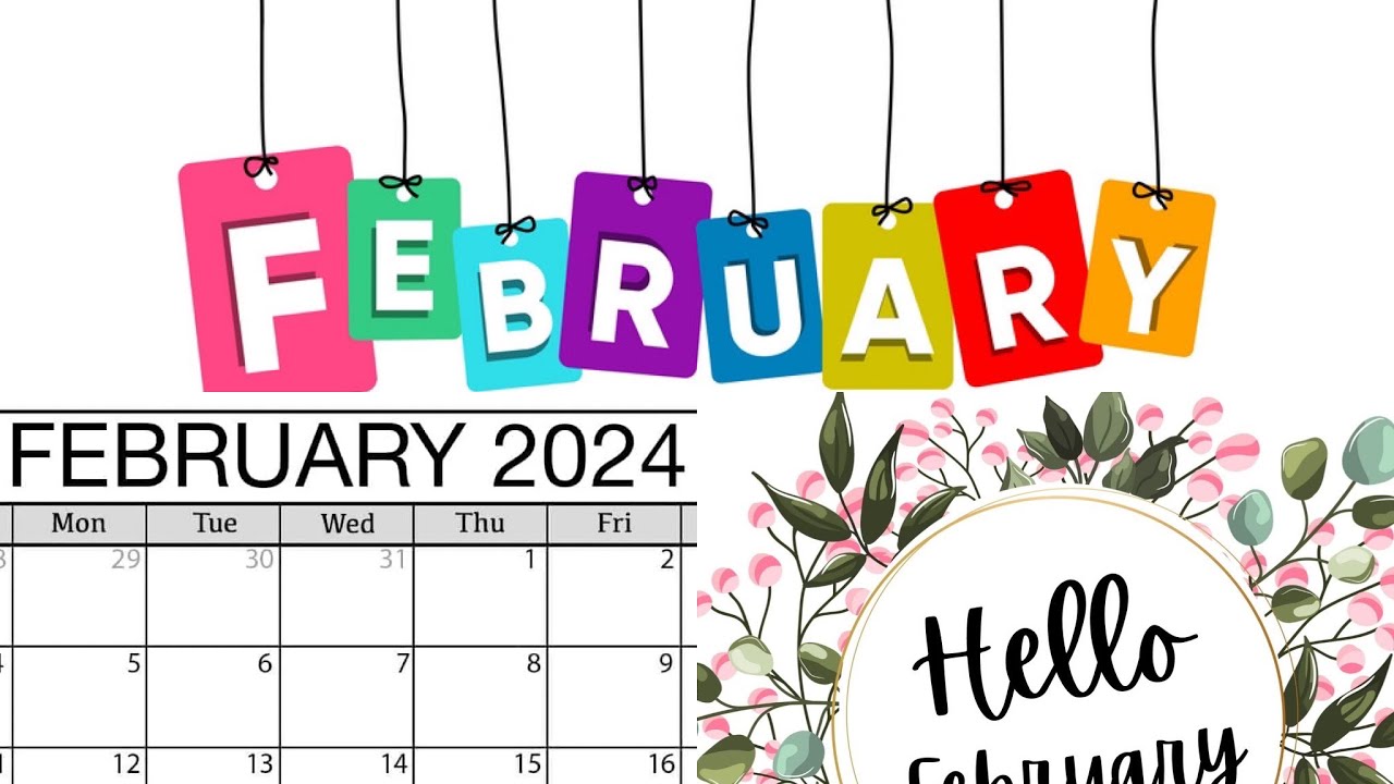 Hello February Happy First Day Of February - YouTube