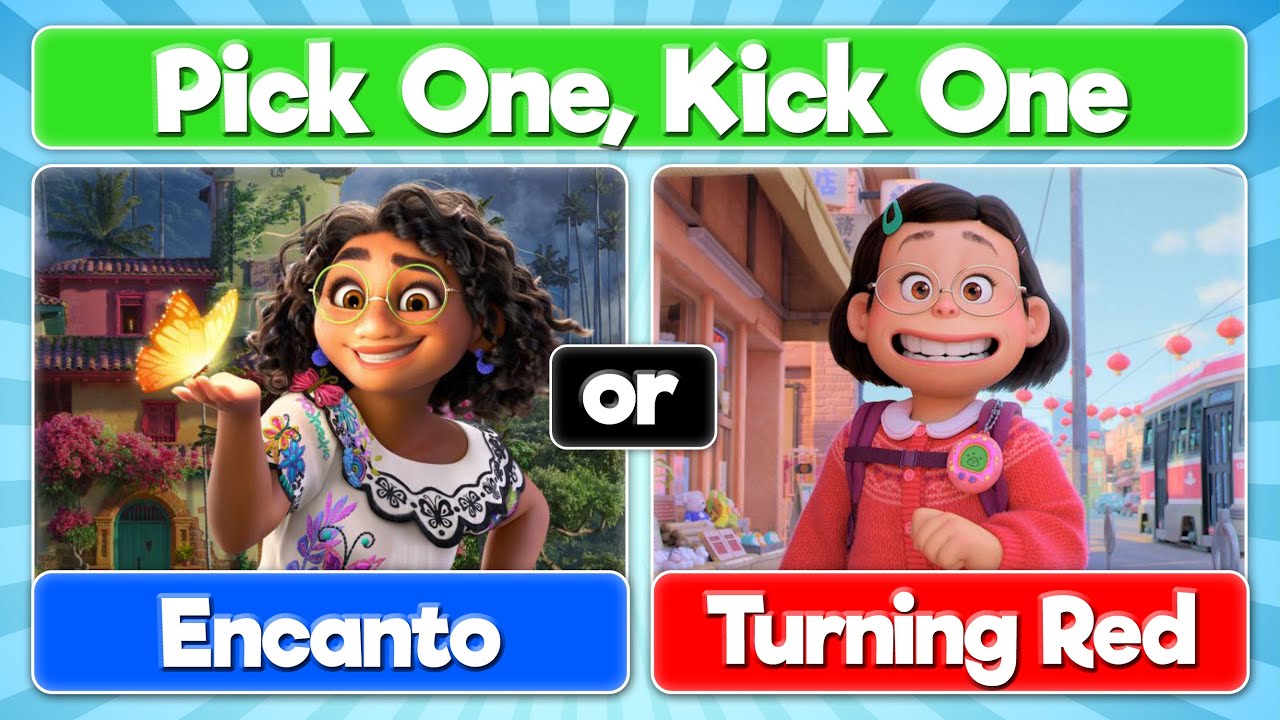 Pick One, Kick One for Encanto, Turning Red, Frozen, and more Disney ...