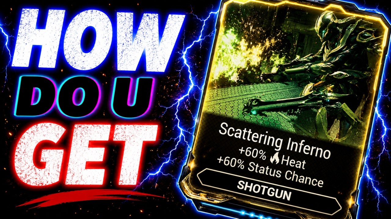 How to get Scattering Inferno in Warframe - YouTube