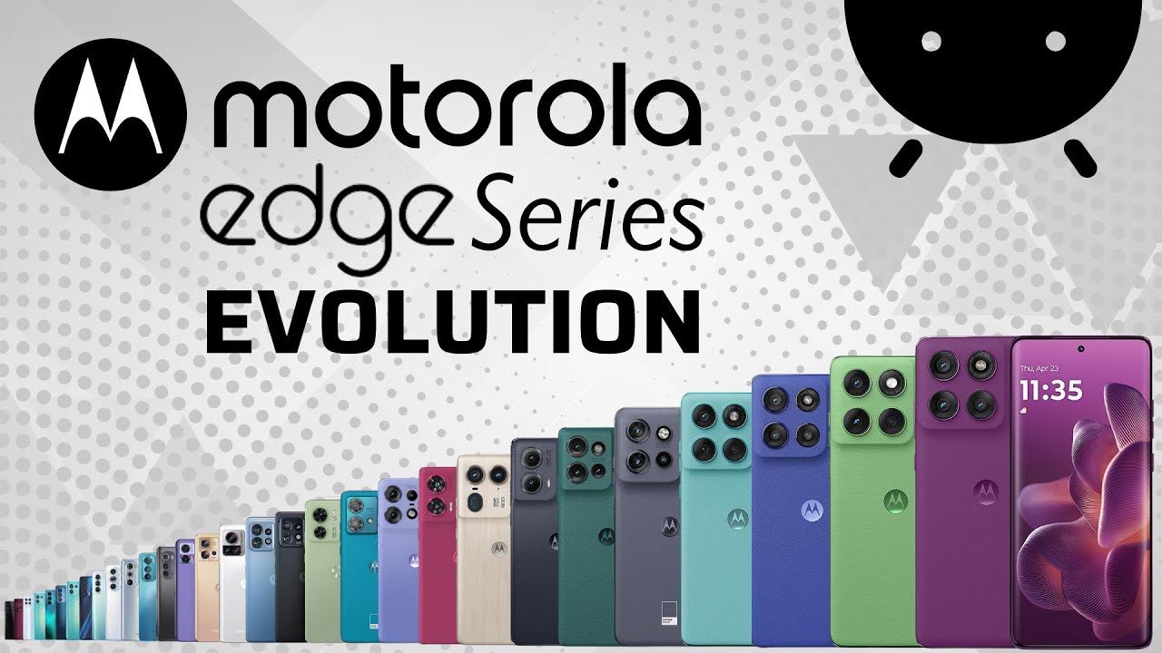 Evolution of Motorola Edge Series | Motorola Edge History - YouTube