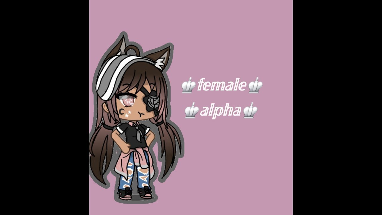 Female alpha||part 1||gacha life|| cliche 😜 - YouTube