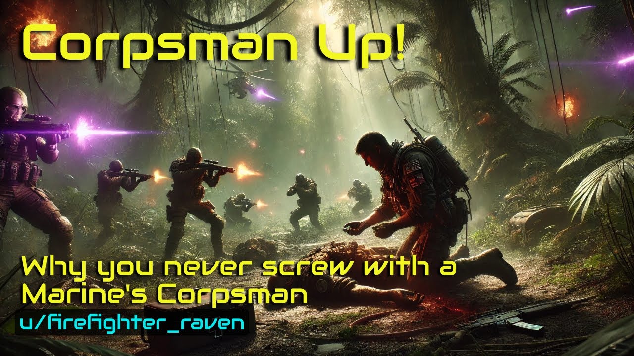 HFY Stories: Corpsman Up - Why you never screw with a Marine's Corpsman ...