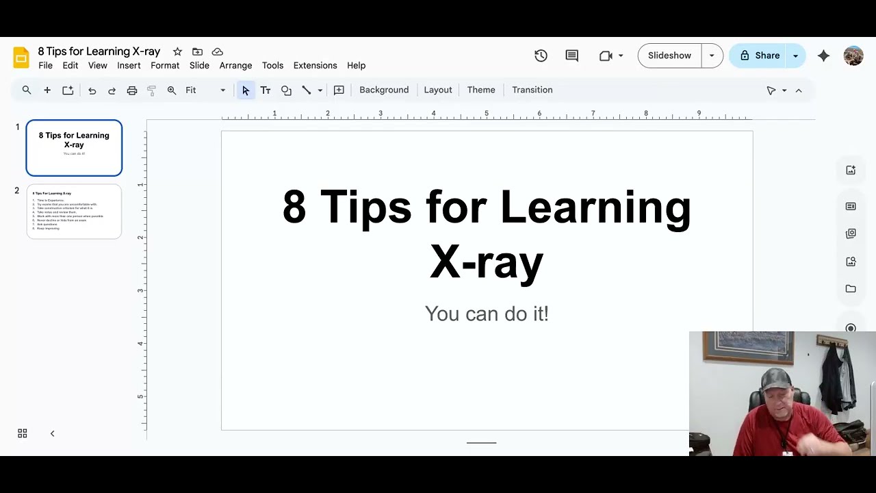 8 Tips for Learning X-ray August 20, 2025 11:25 AM - YouTube