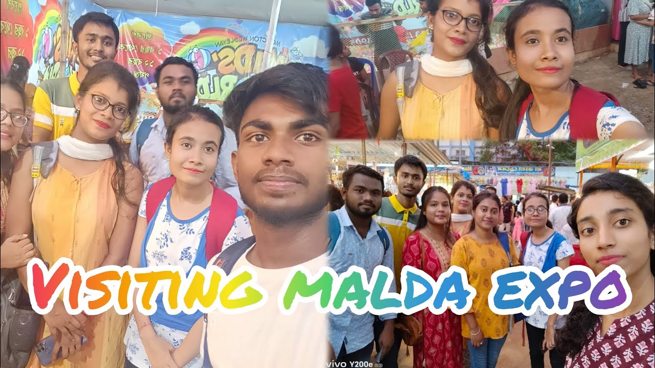 Malda Expo 2024 | Group Enjoy 🥰 #malda #mela - YouTube