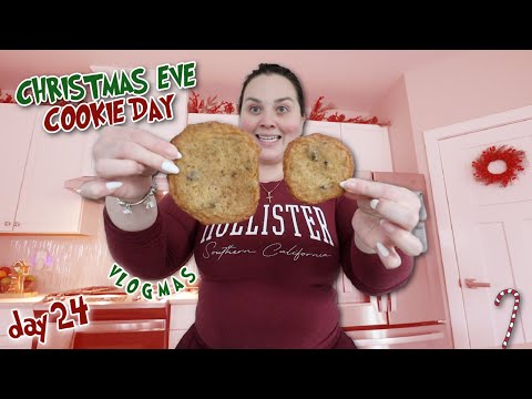 Christmas Eve Cookie Day|!  VLOGMAS DAY 24🎄| #644