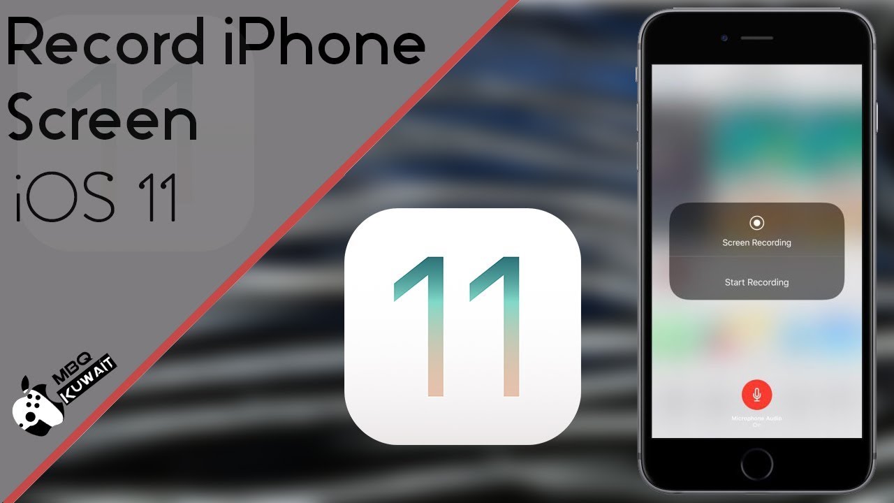 How to Record iPhone Screen | iOS 11 - YouTube