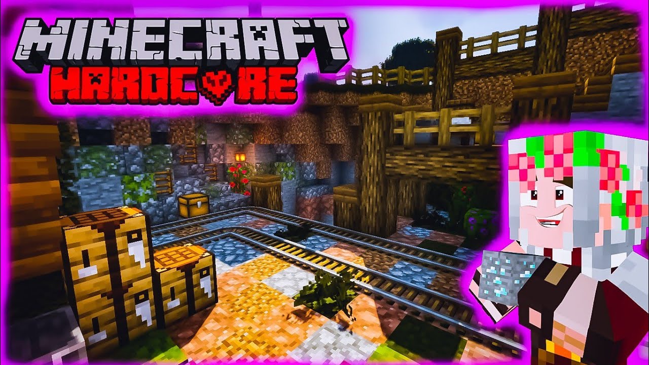 E Mega Construção da Mina - Minecraft Hardcore Ep.09 - YouTube