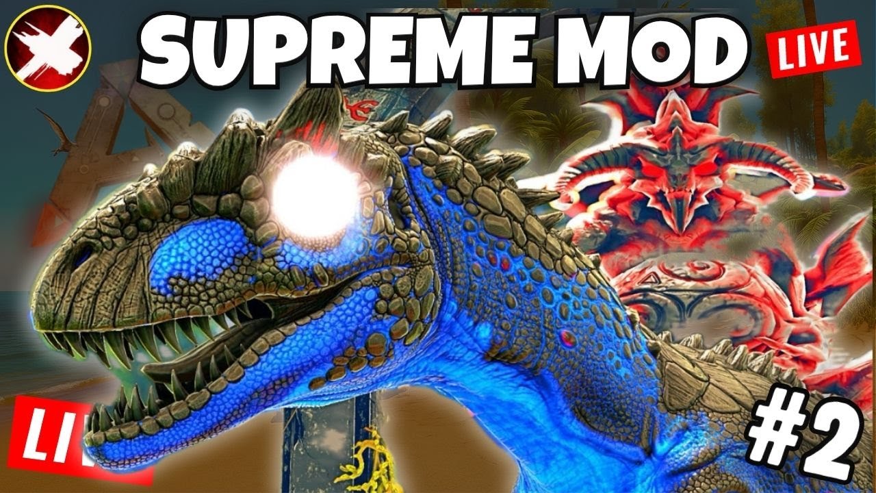 ARK Supreme Mod - Bat Primul BOSS !!! - YouTube