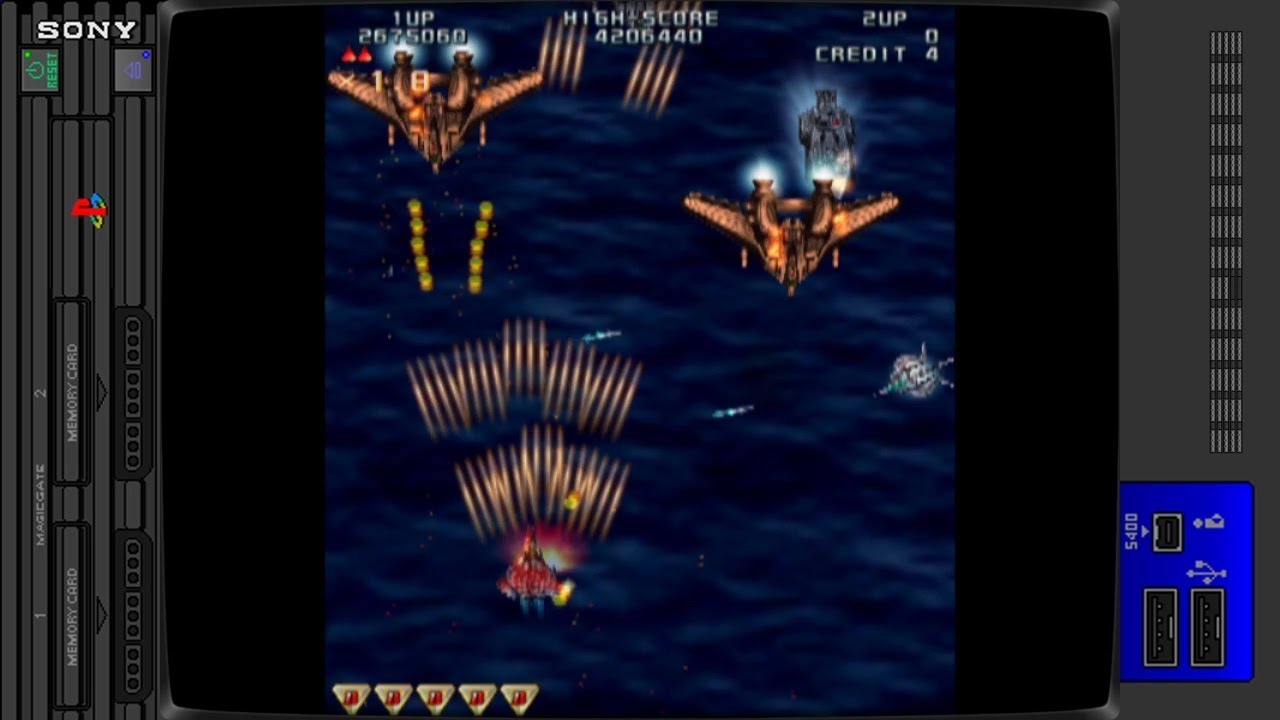 Raiden III (PS2 - Moss LTD - 2005) - YouTube