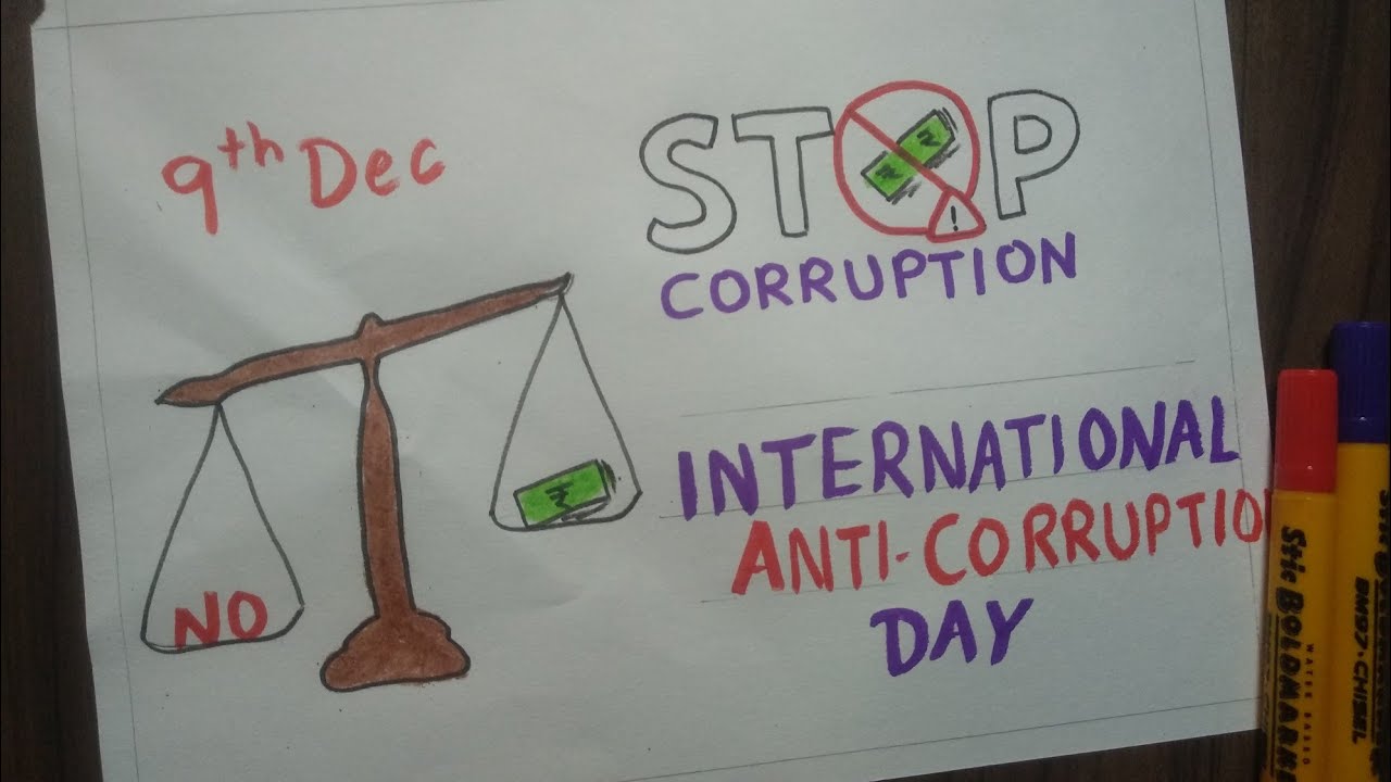 Anti Corruption Drawings For Kids