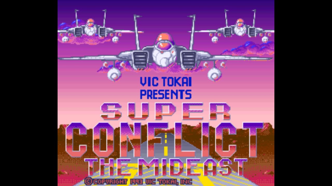 Super Conflict - The Mideast 599/763 SNES NA - YouTube