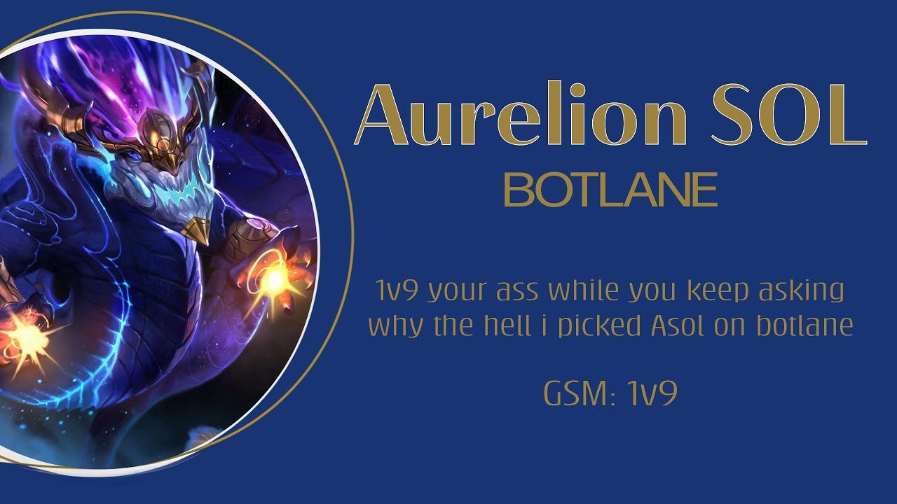 Tresh: Why pick Asol on AD? - YouTube