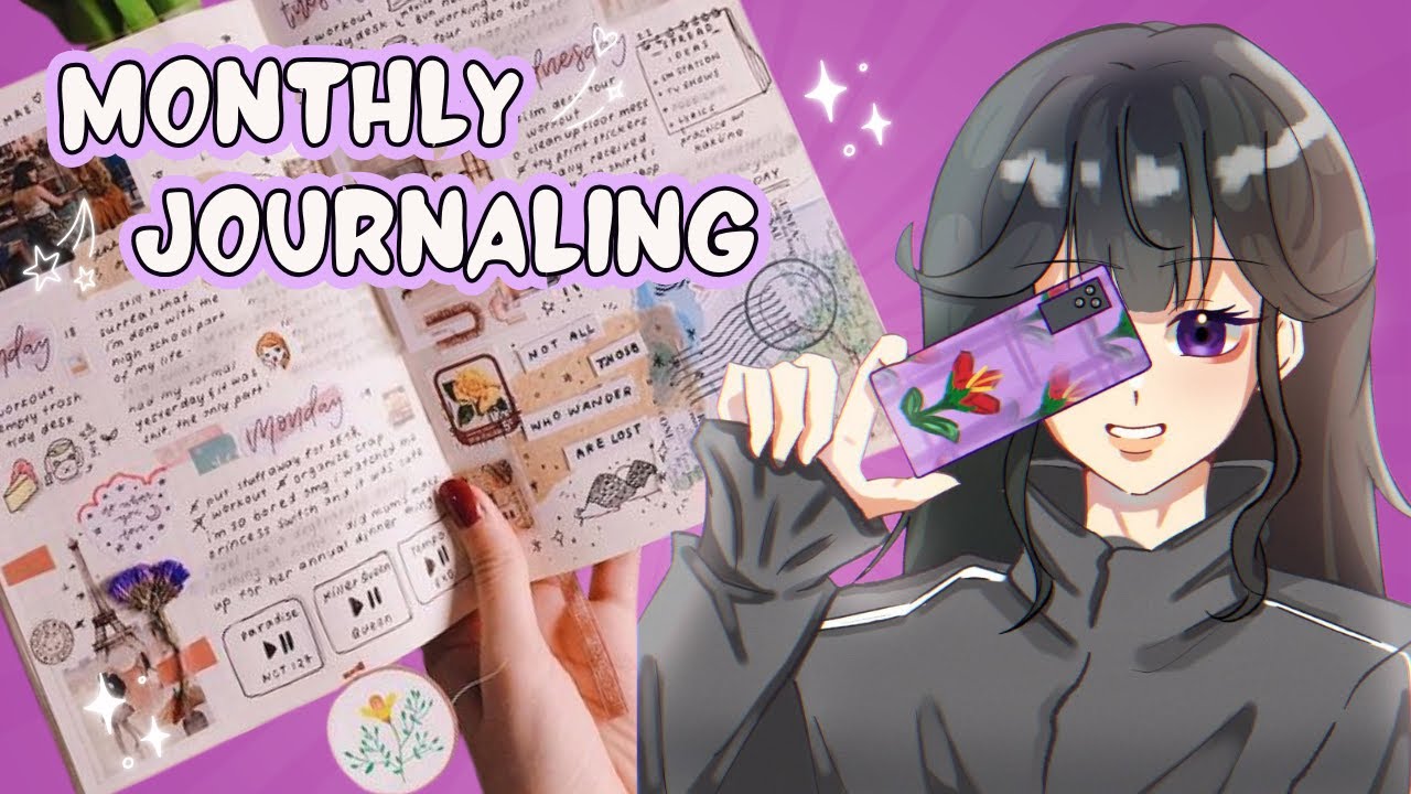 Monthly Journaling Time ~ || WACONNE EN/IN VTUBER || MITSUKI SHIORI ...