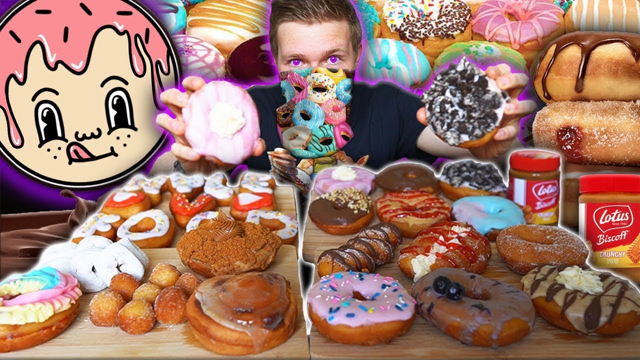 THE ULTIMATE DONUT SHOWDOWN CHALLENGE! | #TeamBigBites - YouTube