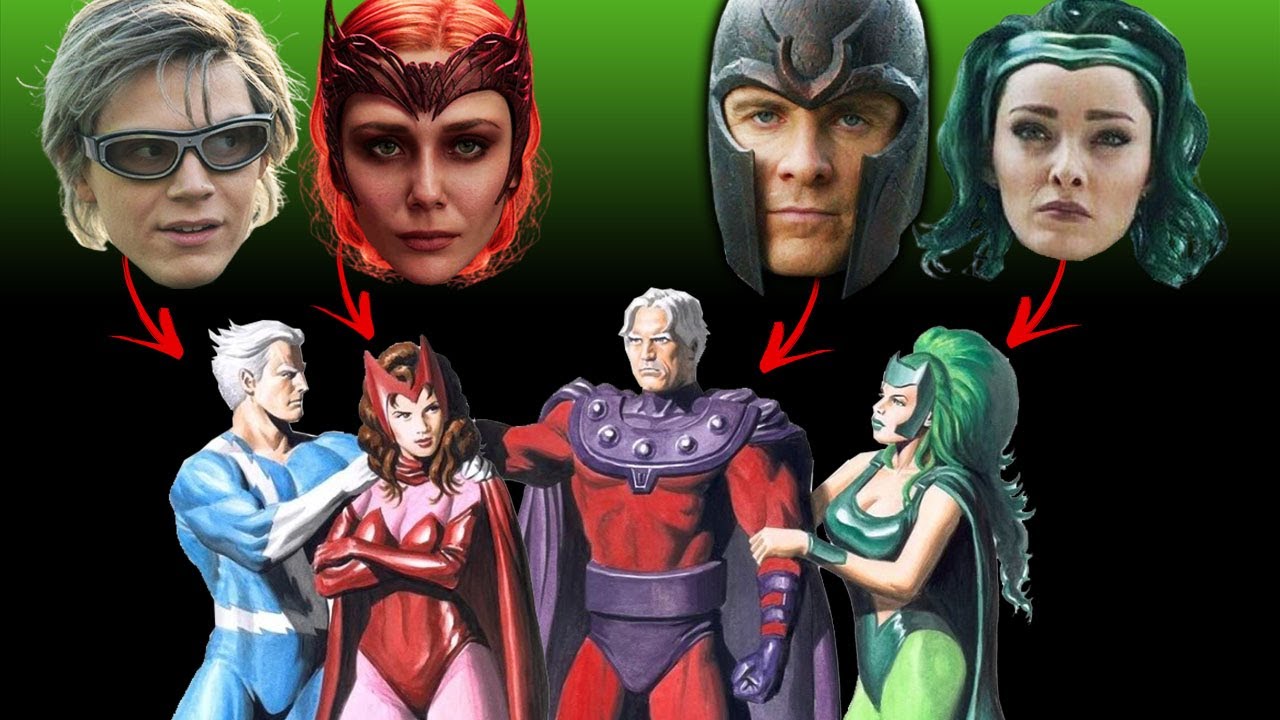 MAGNETO'S FAMILY in Live-Action MCU & X-Men Films/Shows - YouTube