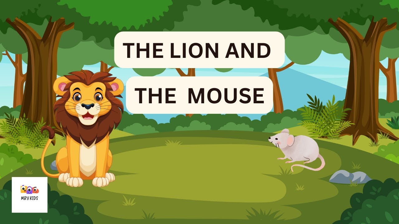 The Lion And The Mouse | Fairy Tales | MBY KIDS - YouTube