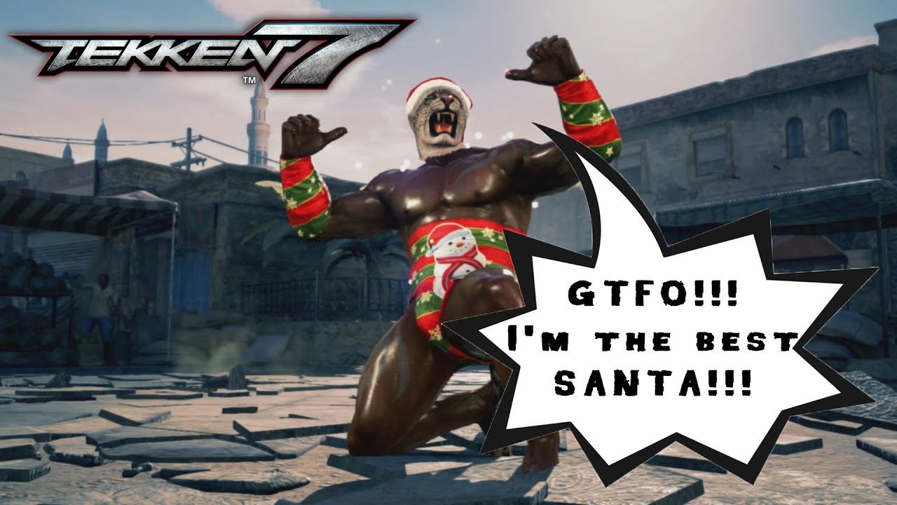 TEKKEN 7 Ranked Matches - AK is BEST Santa, GTFO!!! - YouTube