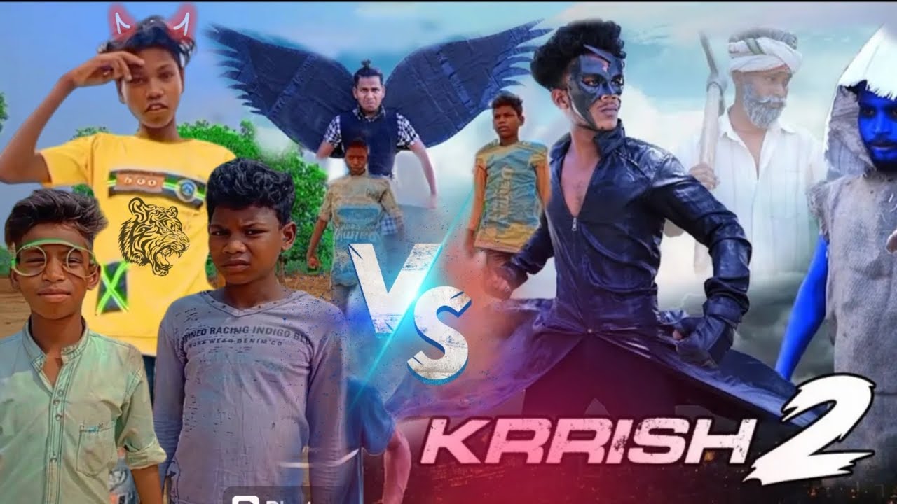 #Krish V's Jadu Krish (2) Comedy video #Uttam kumar tiger funny comedy video Trending video ...