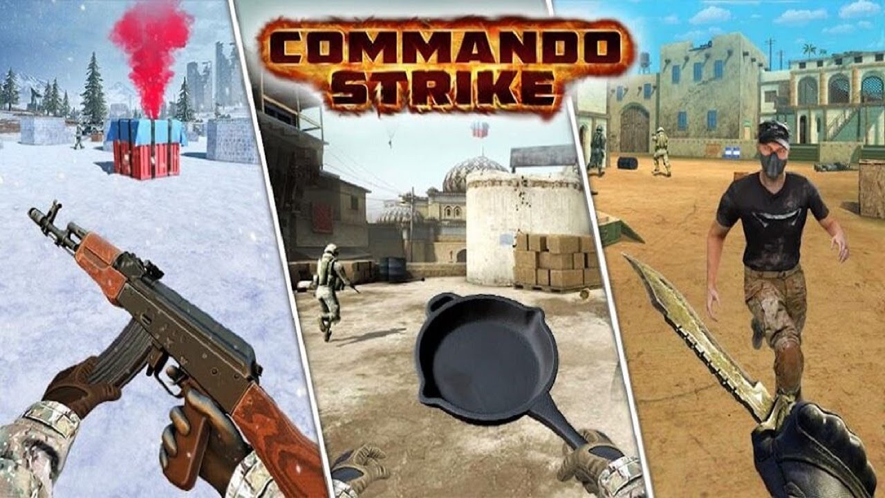 Commando Strike Game 2 | Multiplayer | Auto Shoot | Random Stage - YouTube