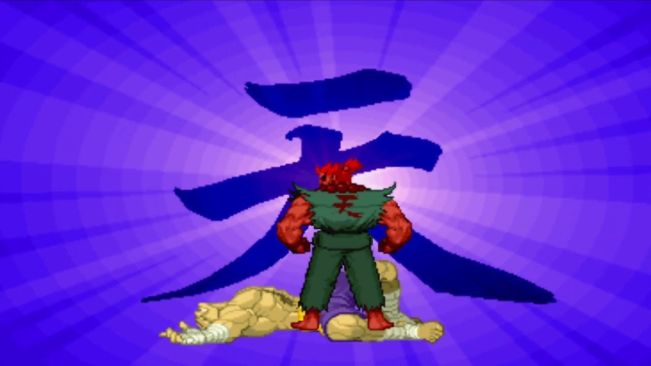 Street Fighter Alpha 2 (Akuma) (1CC) - YouTube