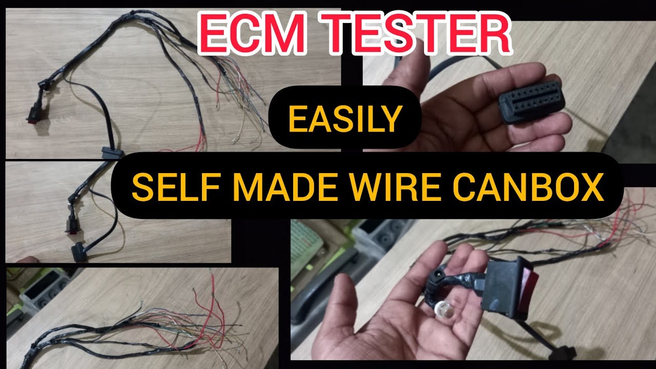 CAN TESTING WIRE+CANBOX+ECU/BCM/IMMO+METER TESTER+ONTABLE ECM TEST+KEY ...