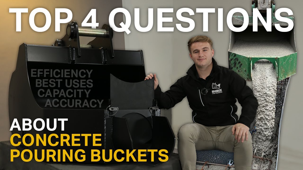 Answering your Questions about CONCRETE POURING BUCKETS - YouTube