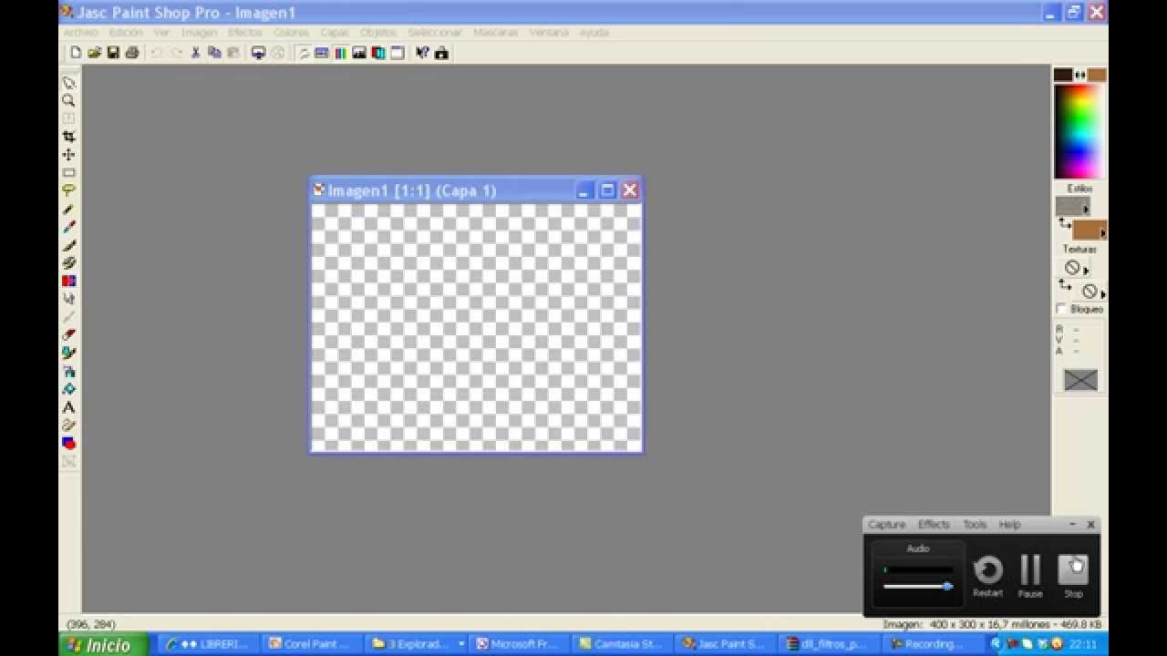 Instalación de filtros en el Psp 7 - YouTube