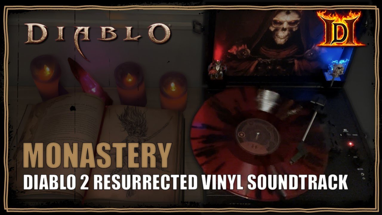 Diablo 2 OST Monastery Vinyl Soundtrack Recording - YouTube