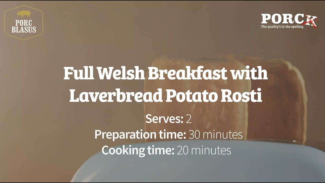 How to cook a full Welsh breakfast - YouTube