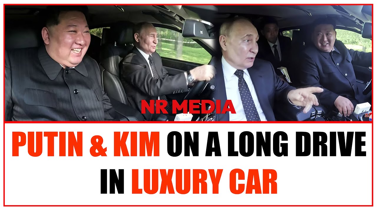 PUTIN & KIM ON A LONG DRIVE IN LUXURY CAR | NR MEDIA - YouTube