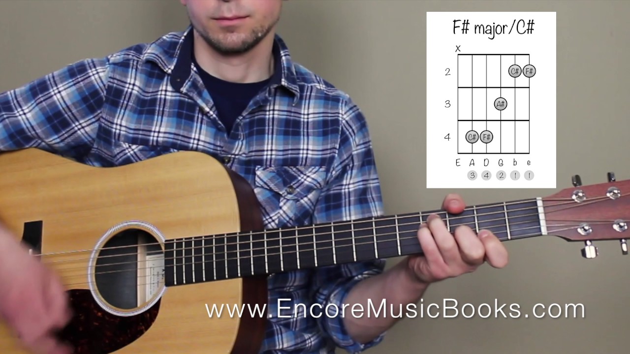 Easy Guitar Tutorial - London Bridge - B Major - LEARN THE CHORDS - YouTube