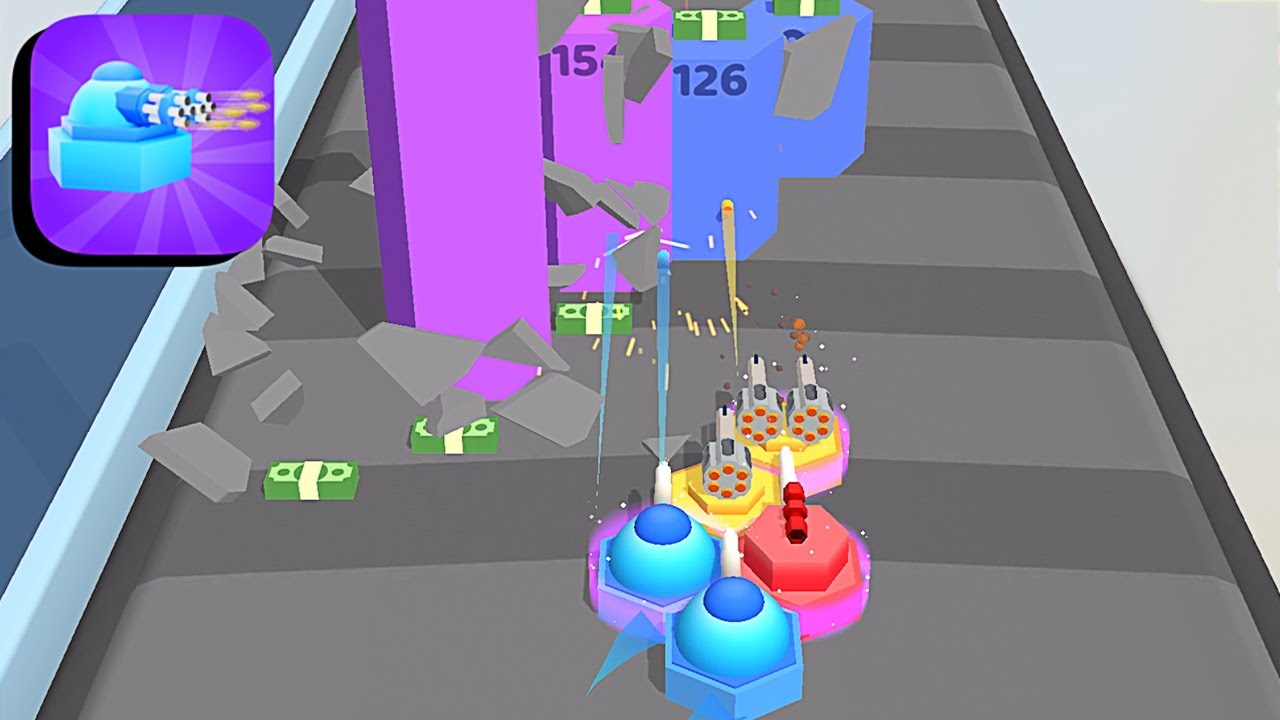 Tiny Shooter - All Levels Gameplay Android,ios (Part 6) - YouTube