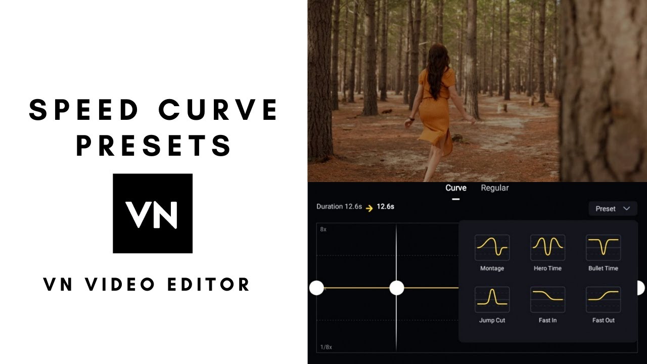 How to creat Smooth Slow Motion, Curve Presets, Speed Ramping using VN ...