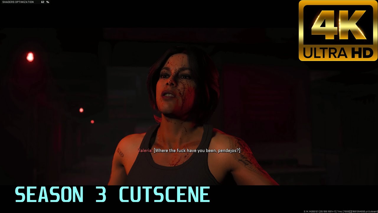 WARZONE 2 SEASON 3 CUTSCENE (VALERIA ESCAPES PRISON) WARZONE 2 CUTSCENE ...
